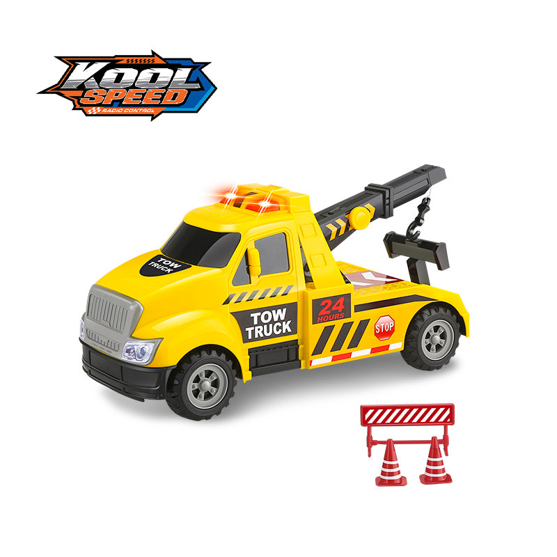 Friction Power Tow Truck with Light and Sound – P&C Toys | P&C ...